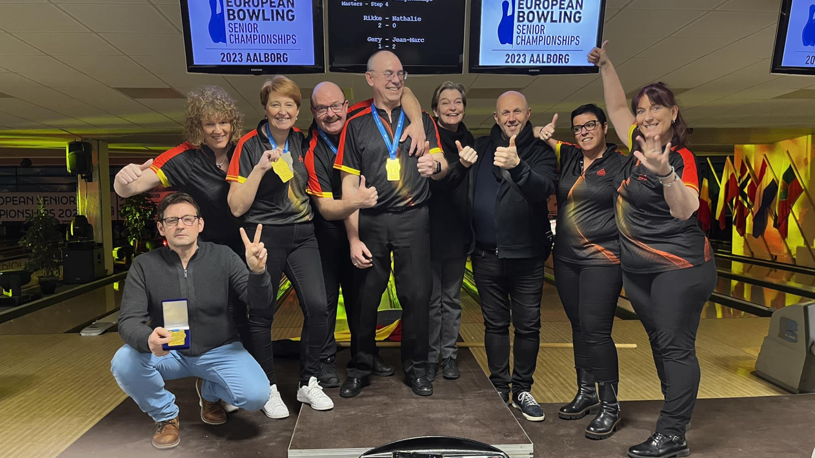Proficiat Team Belgium | Bowling Vlaanderen